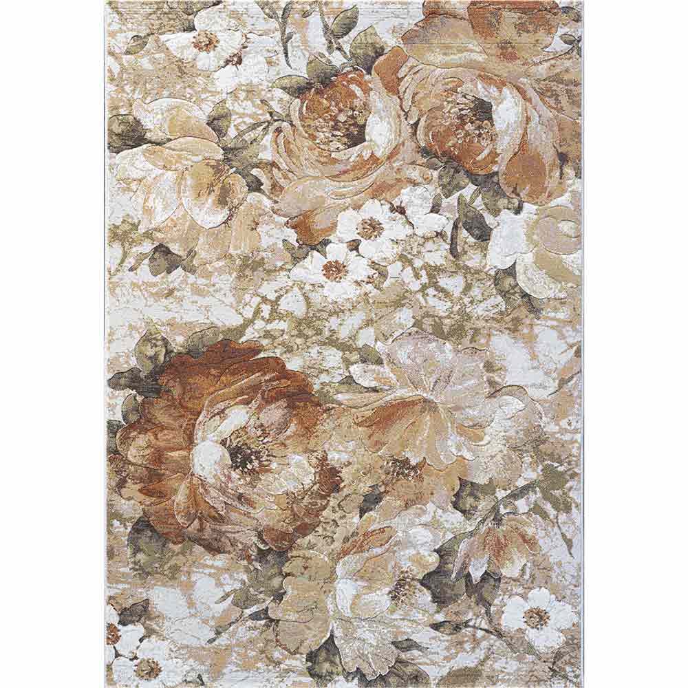 Teppich Braun Gold