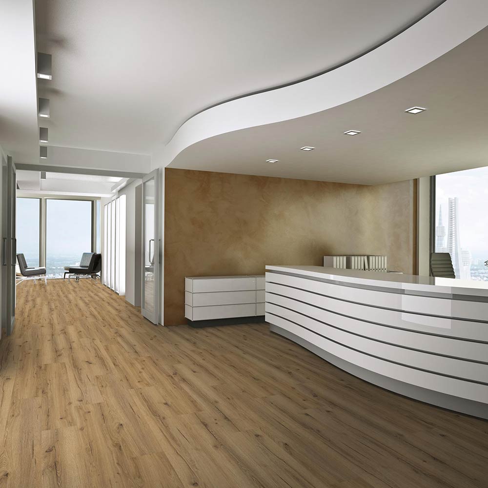 Klickvinylboden, Barth & Co Designboden Solid Core X-Cellent, Eiche ...