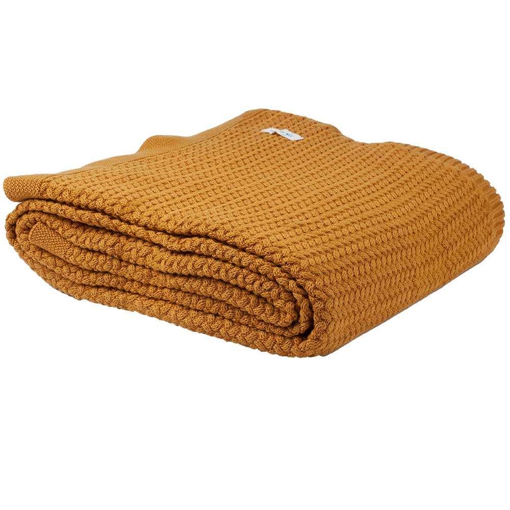 Strickdecke SyltErleben light grey mel. | Knutzen Wohnen