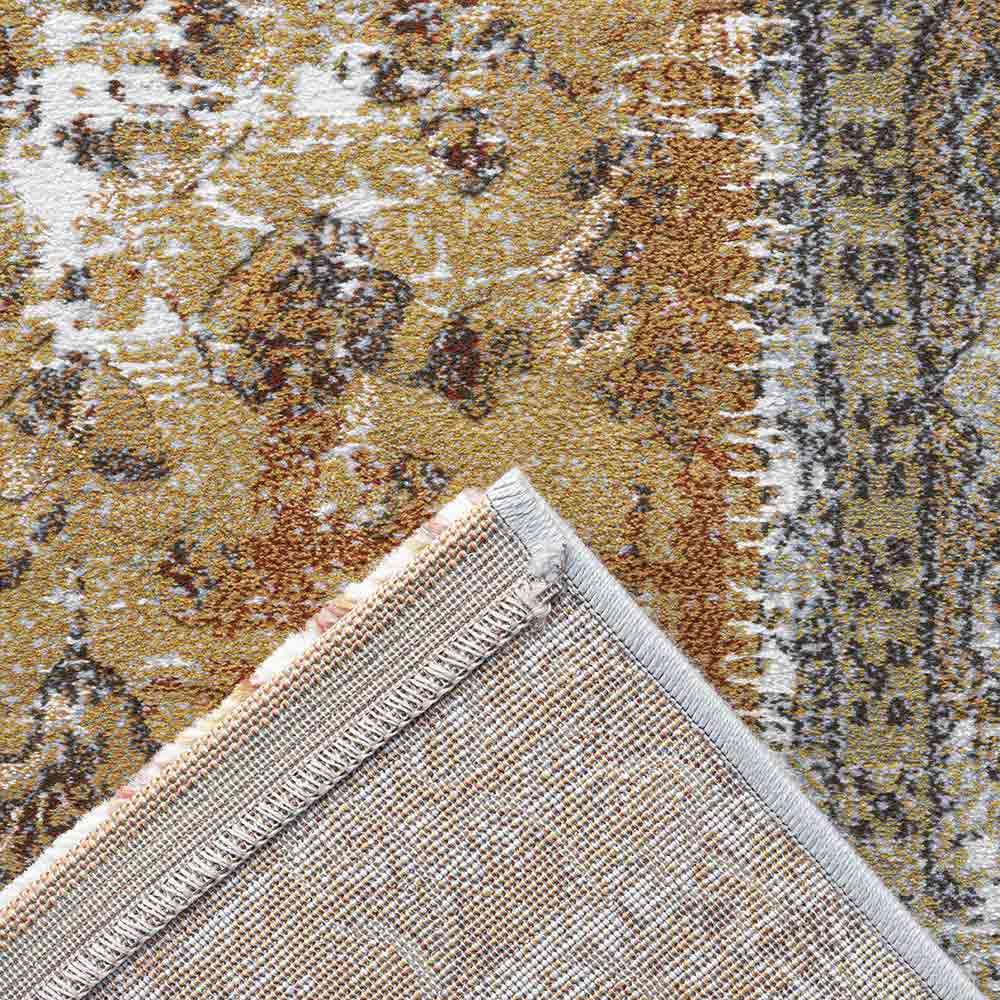 Teppich Braun Gold