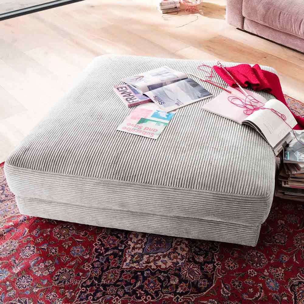 Cordsessel Lou cord grey | Knutzen Wohnen