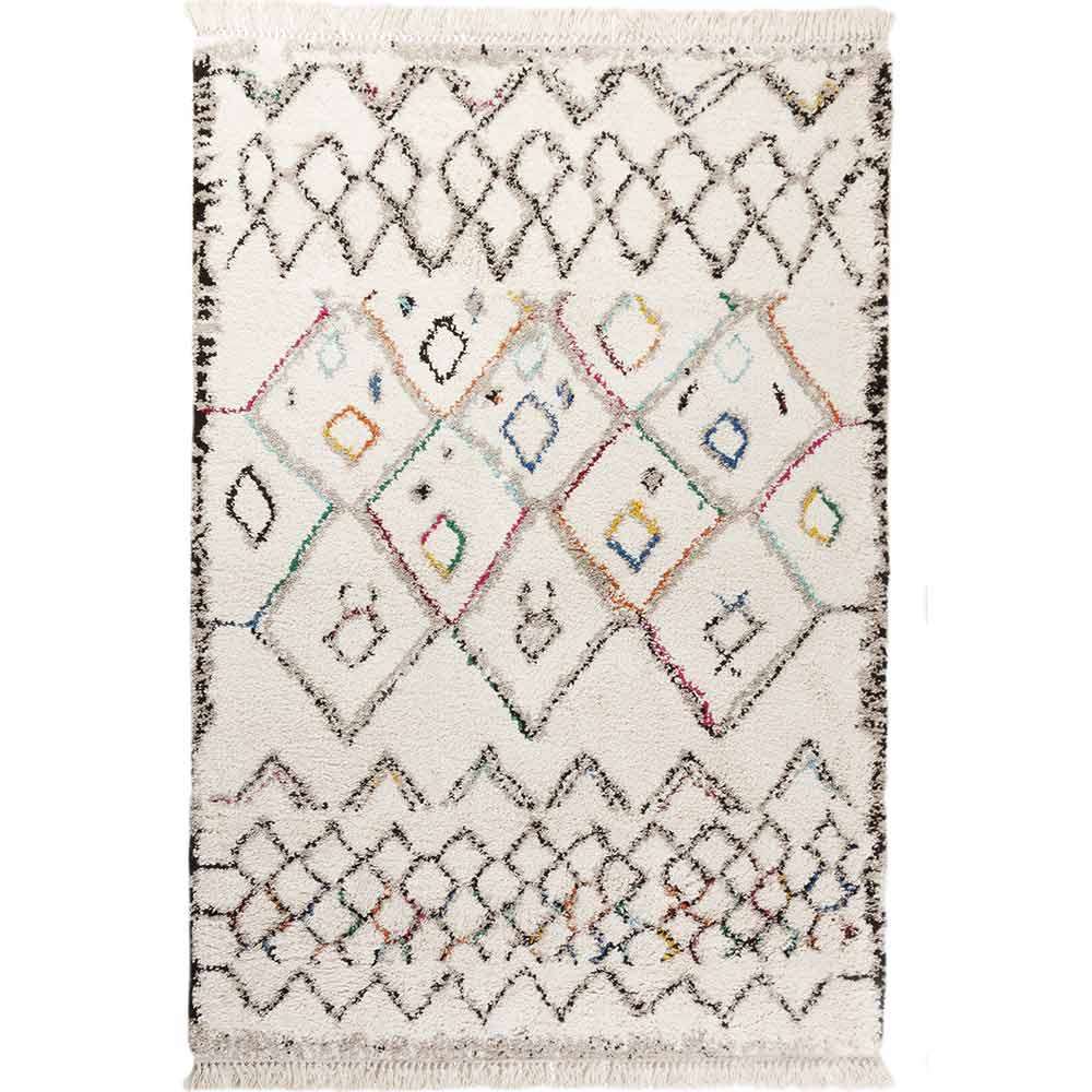 Teppich Boho Wave creamalpaca beige 135 x 190 | Knutzen Wohnen