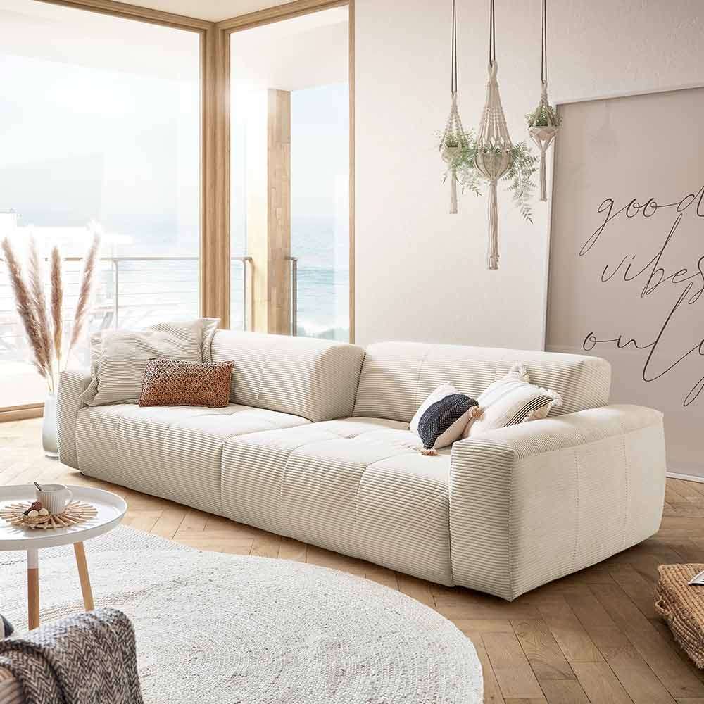 Cordsofa Paddock cord nature | Knutzen Wohnen