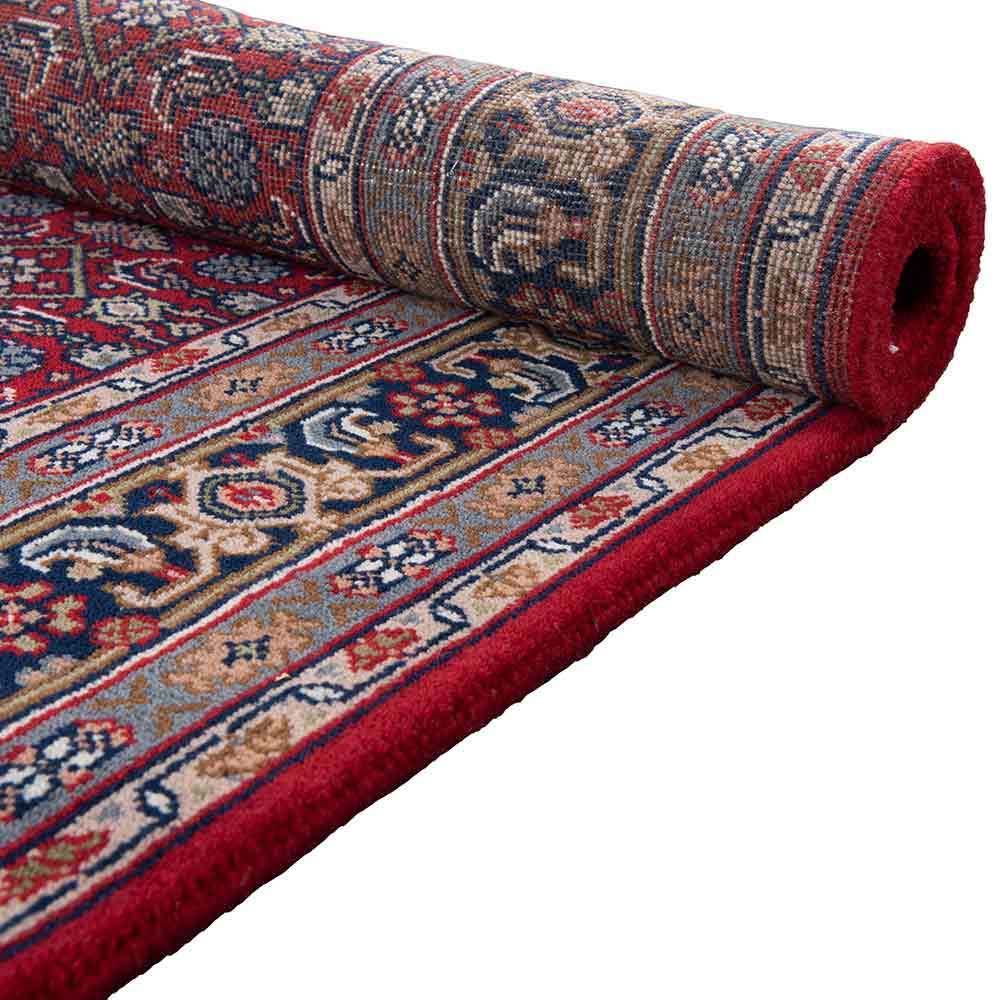 Orient-Teppich Herati, Knutzen Wohnen, 100 % Schurwolle, rot, 250 x 300 ...